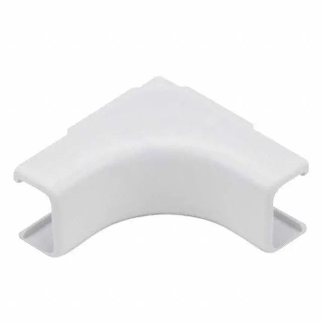 TSR1W-33-1 Internal Corner Cover, 3/4", 1" Bend Radius, PVC, White,